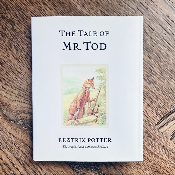 Beatrix Potter | Other | 3 The Tale Of Mr Tod Hardcover Book Beatrix ...